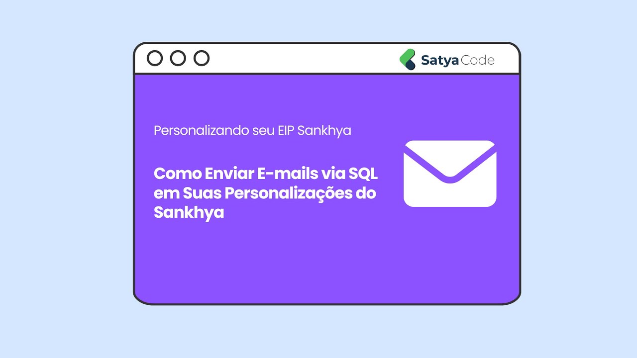Como Enviar E Mail Personalizado No Sankhya