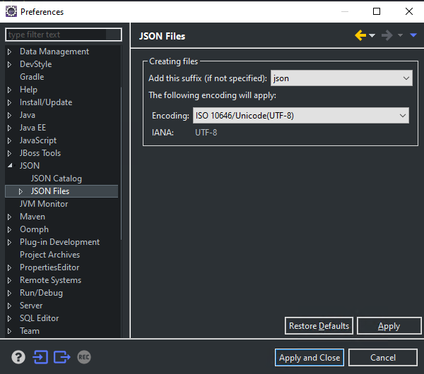 Configuracoes De Encode No Eclipse